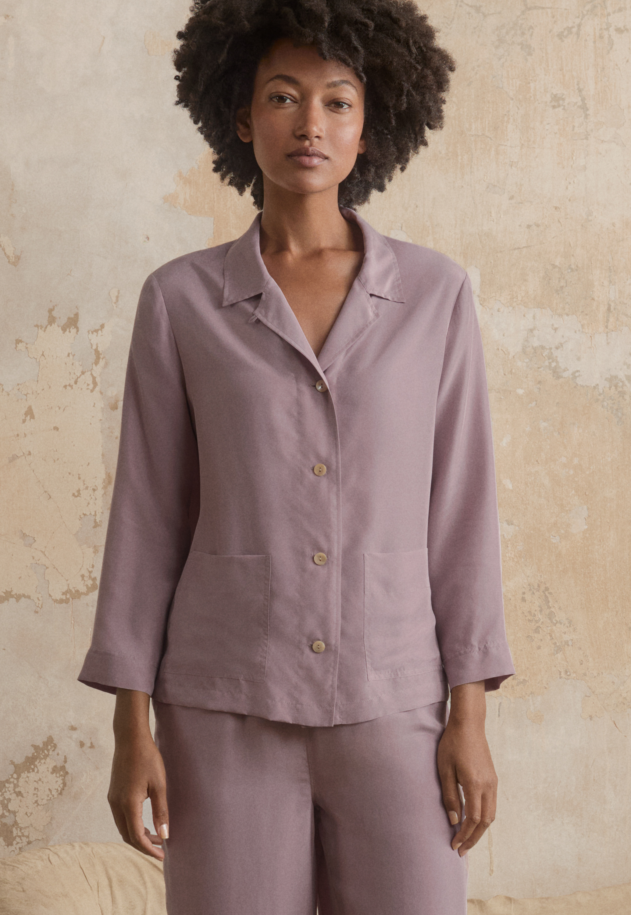 Silk button up pyjamas store