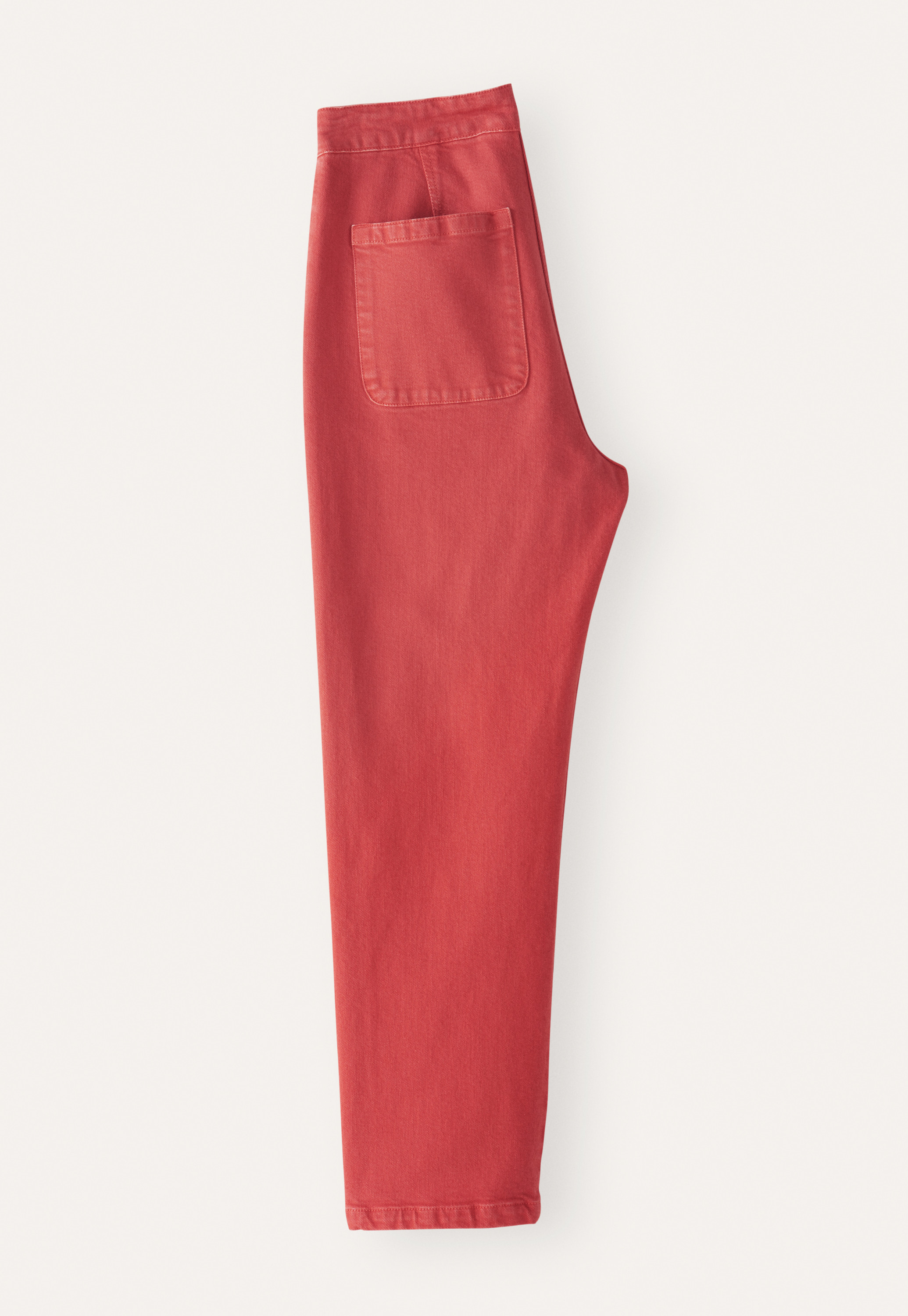Coral cropped trousers store